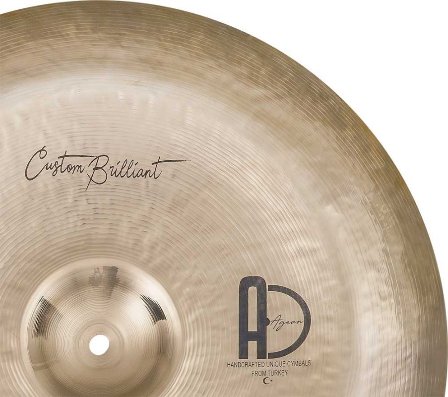 AGEAN Cymbals 24" Custom Brilliant China - Turkish Cymbals - İstanbul ...