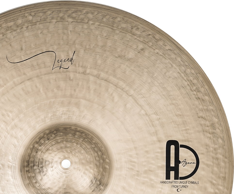 AGEAN Cymbals 22" Legend Ride - Best Turkish Cymbals - From Turkey